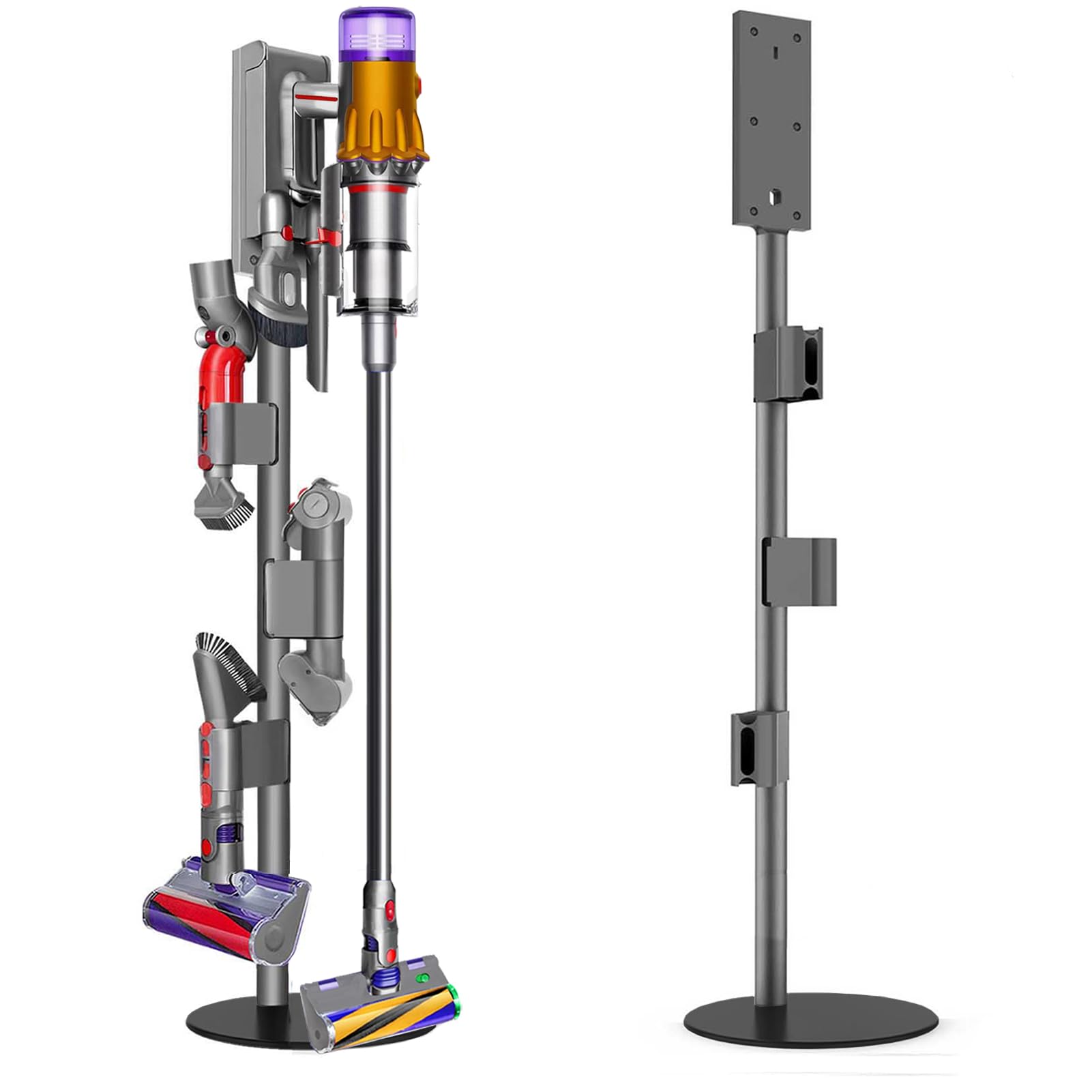 Vacuum Stand for Dyson V15 Detect,V12,V11,V10,V8, V7-Steel Base 6.2 Lbs ...