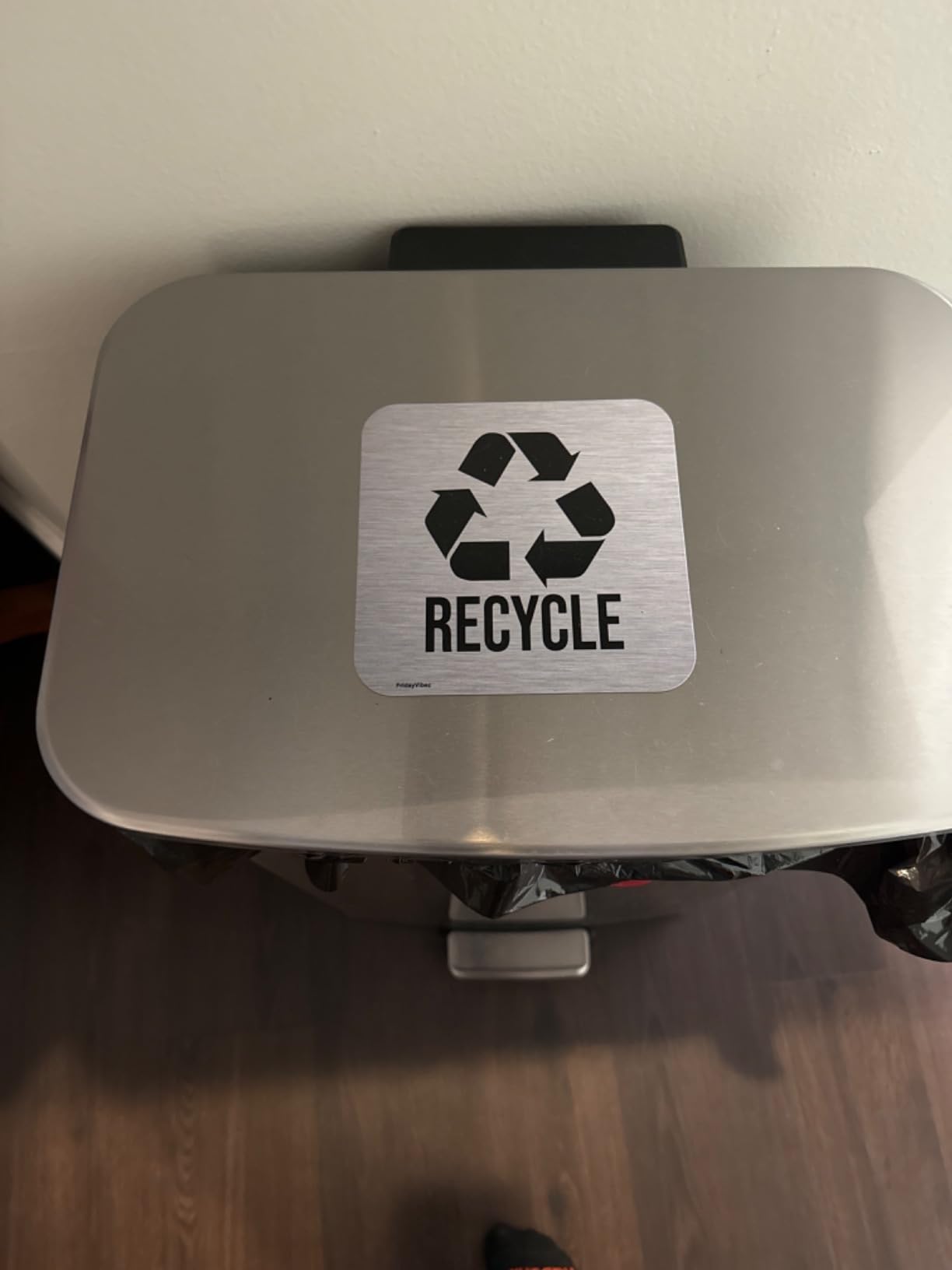 Magnet Stickers Trash & Recycle Magnets 2-Pack - 3.5 Inch Farmhouse ...