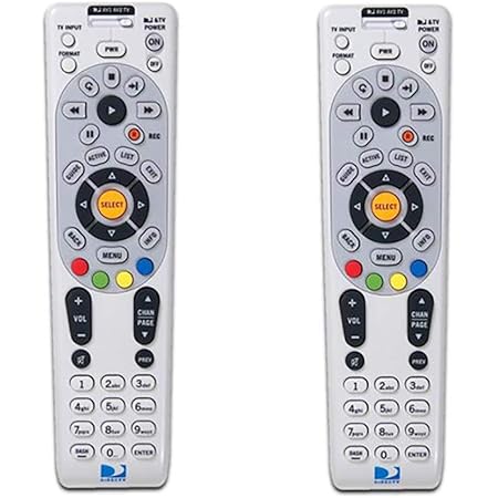 Amazon.com: DIRECTV 2 Pack RC73 IR/RF Remote Control : Electronics