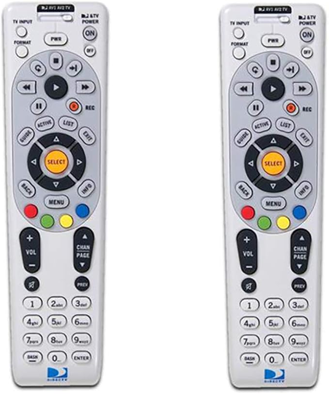 Amazon.com: 2 Pack - DIRECTV RC66RX IR/RF Remote Control