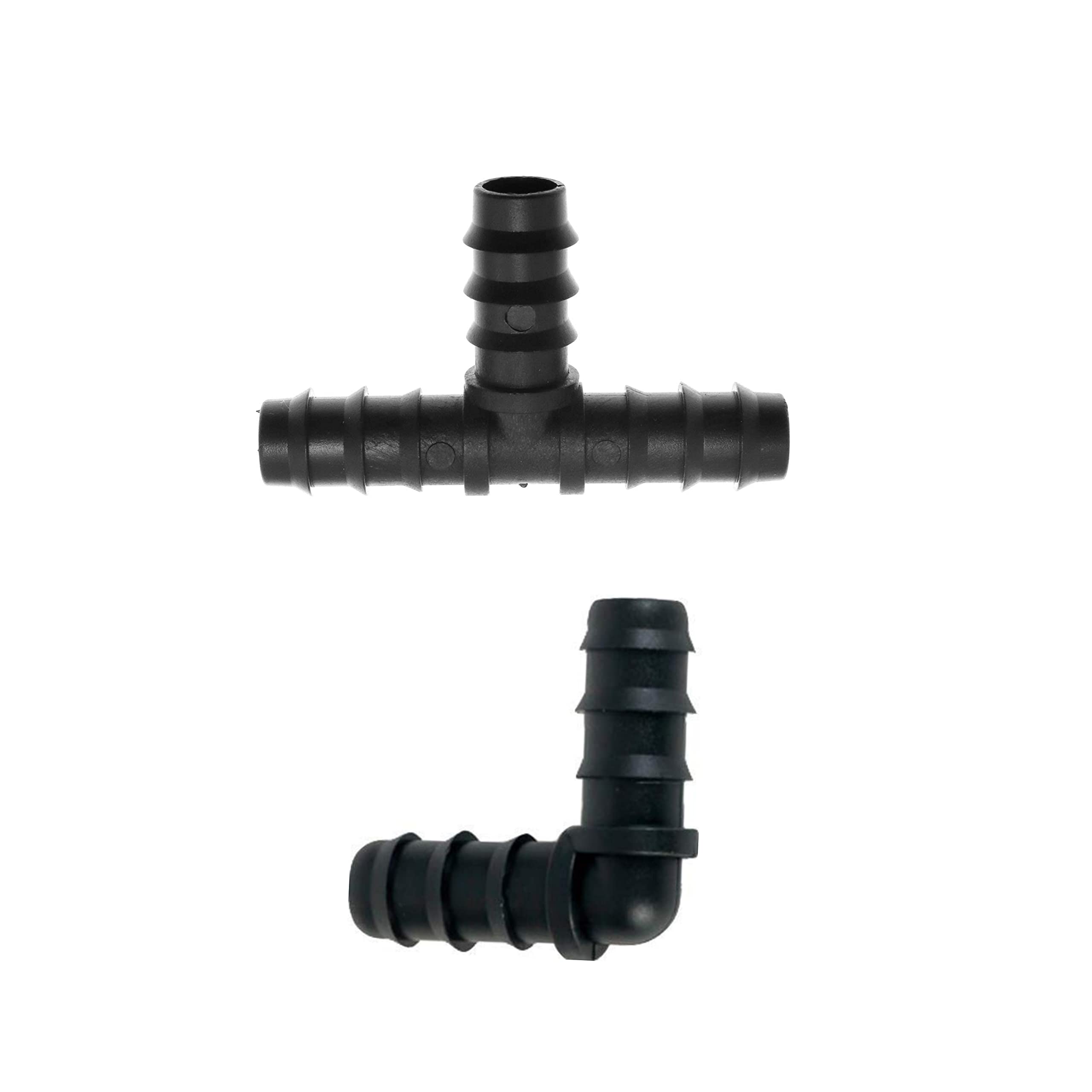 NEXTGEN AGRO drip Irrigation kit Accessories 12mm Elbow & 12 mm Tee T ...