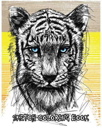 Amazon.com: Sketch Coloring Book: Book of Drawing, Doodling and ...