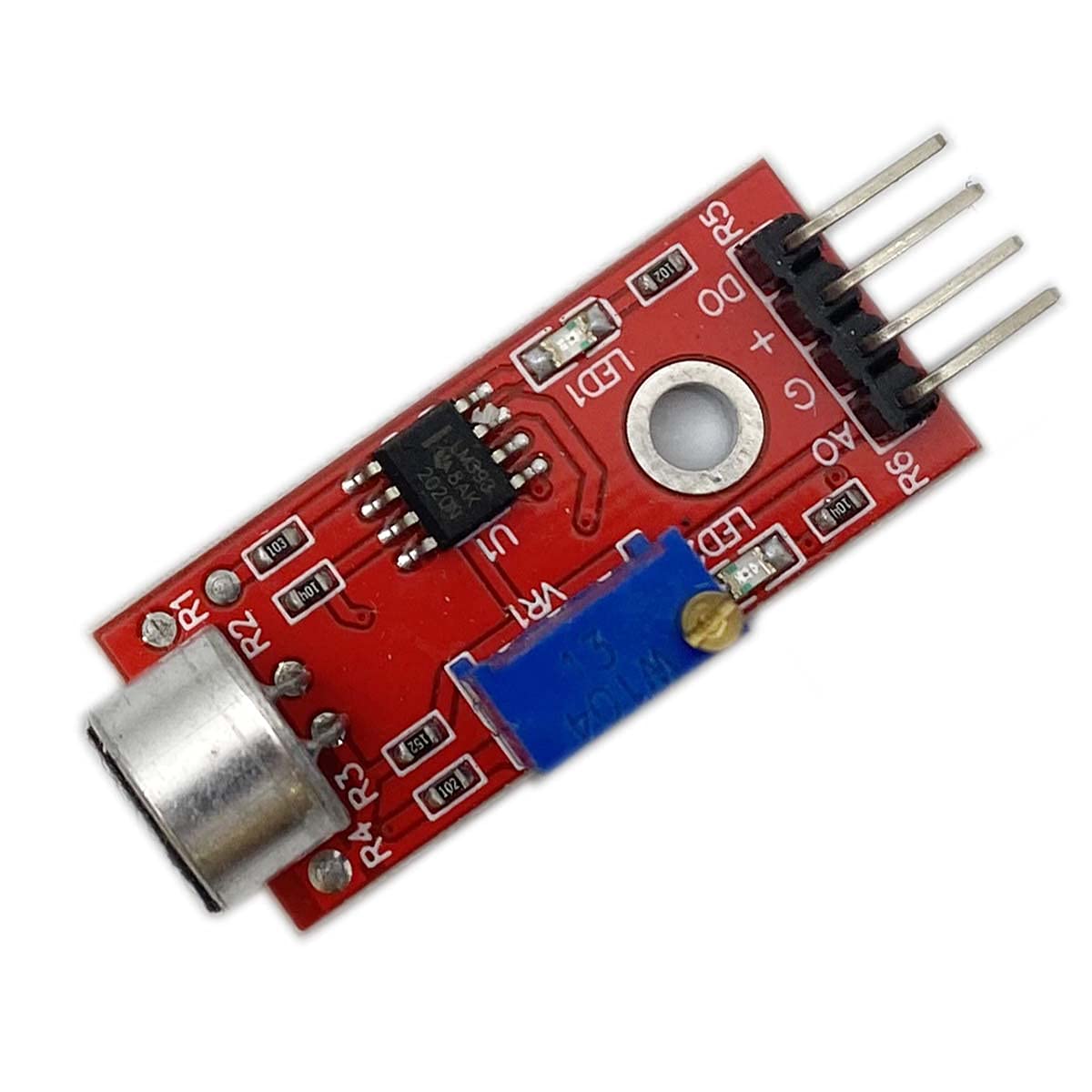 Raspberry Pi Sound Sensor Decibel High Sensitivity Microphone Sensor ...