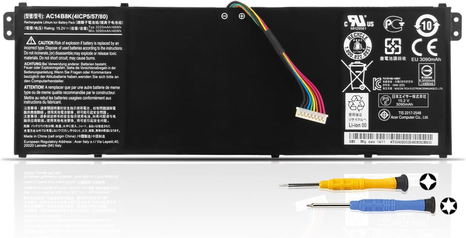 K KYUER 60Wh 1F22N Notebook Akku für Dell Alienware M15 R1 P79F M17 R1 ...