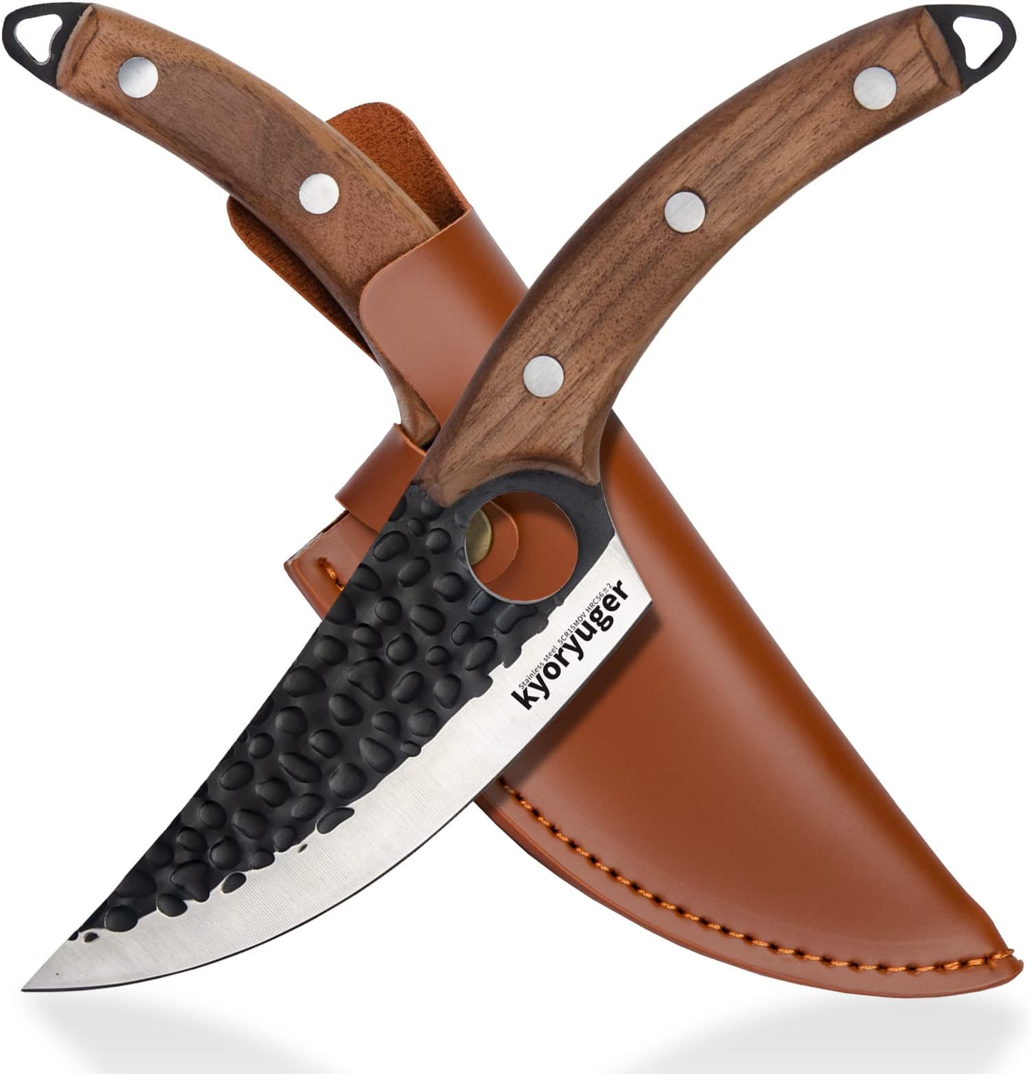 Amazon.com: kyoryuger Fish Scale Knife Kitchen Knives Japanese Chef ...