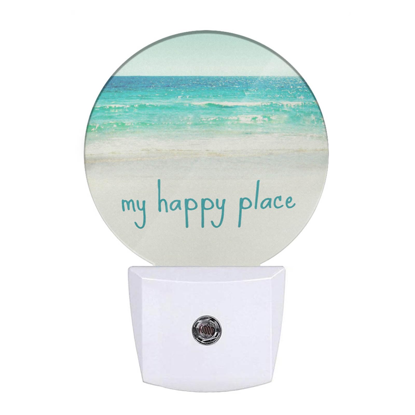 Uanvaha Nightlight Summer Beach Sand Seaside Night Lights Plug into ...
