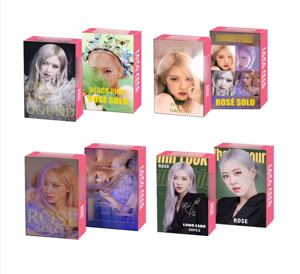 Goodern 4pack 120pcs Blackpink Lomo Cards Blackpink Photocards ...