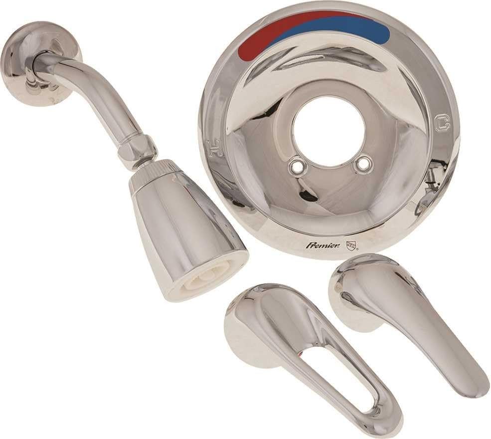 Amazon.com: Premier Faucet 120939 Pro Pak Shower Trim Kit, Loop/Lever ...