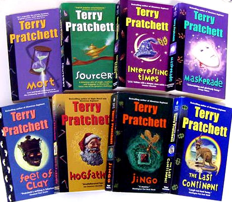 Amazon.com: Pratchett Fiction Collection Eight-book Set (Mort, Sourcery ...