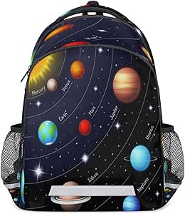 Amazon.com: YPPAHHHH Universe Space Galaxy Solar System Backpack for ...