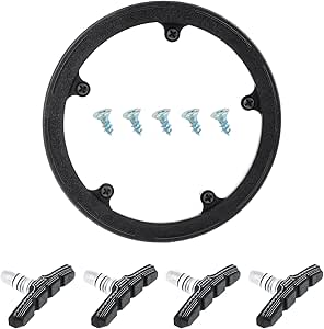 Amazon.com : B Baosity Bike Chain Wheel Protector Bike Chain Guard ...