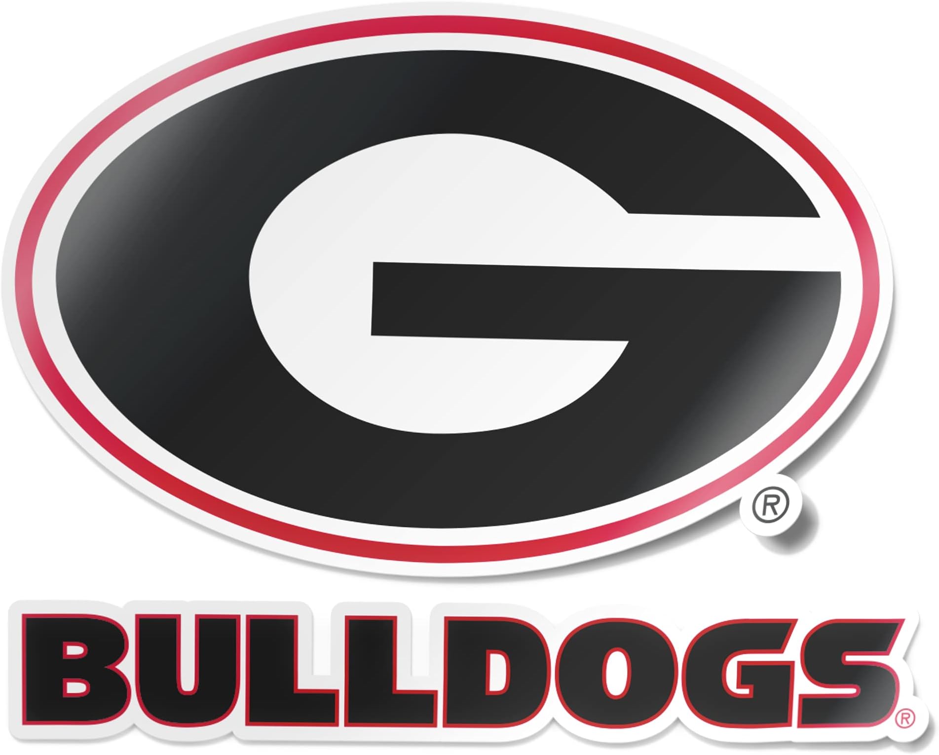 Amazon.com: University Of Georgia Bumper Sticker Window Vinyl Decal 5 ...