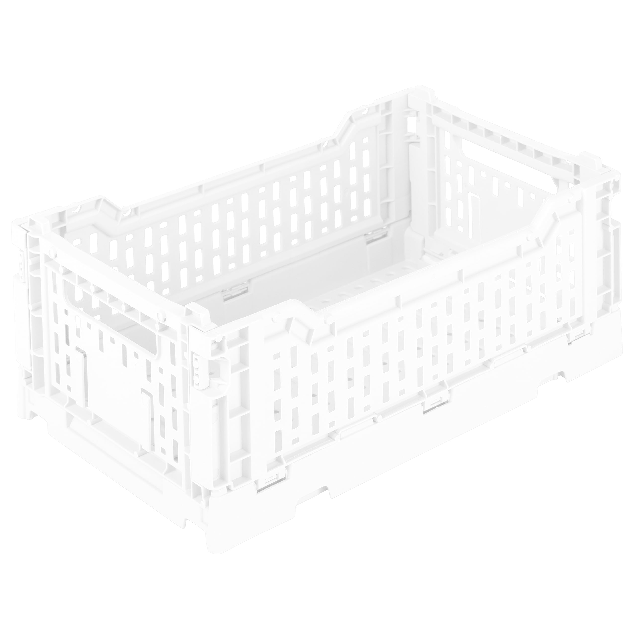 Snapklik.com : 4LT Collapsible Storage Crate Small Foldable Stackable ...