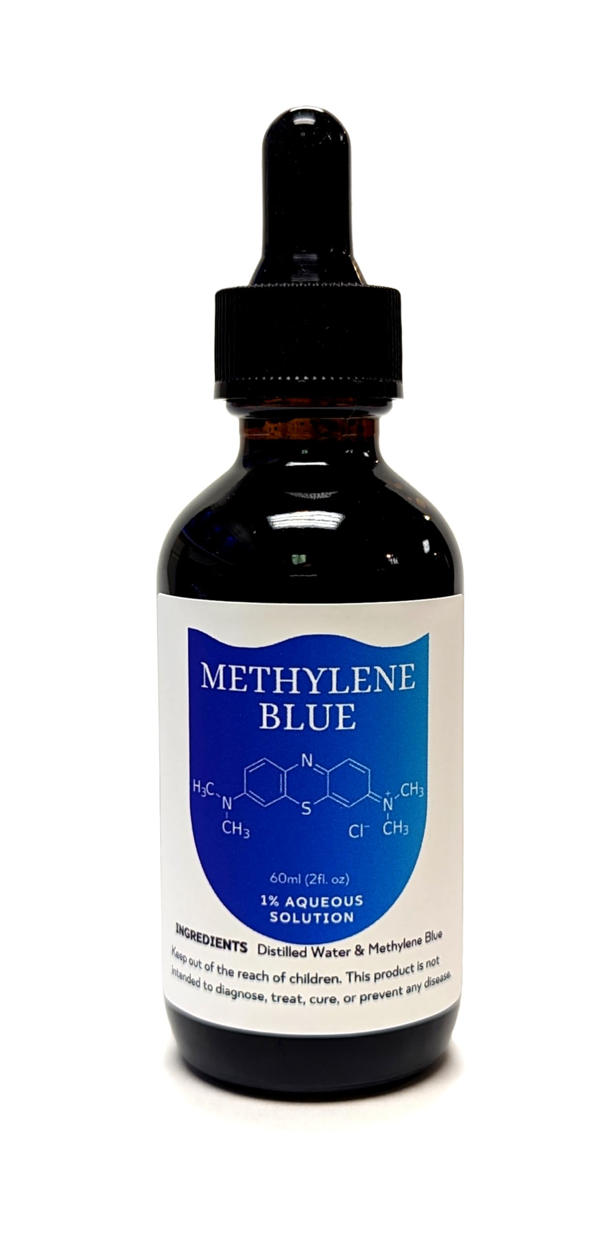 Amazon.com: Methylene Blue 1% USP >99.9% High Purity Aqueous Solution ...