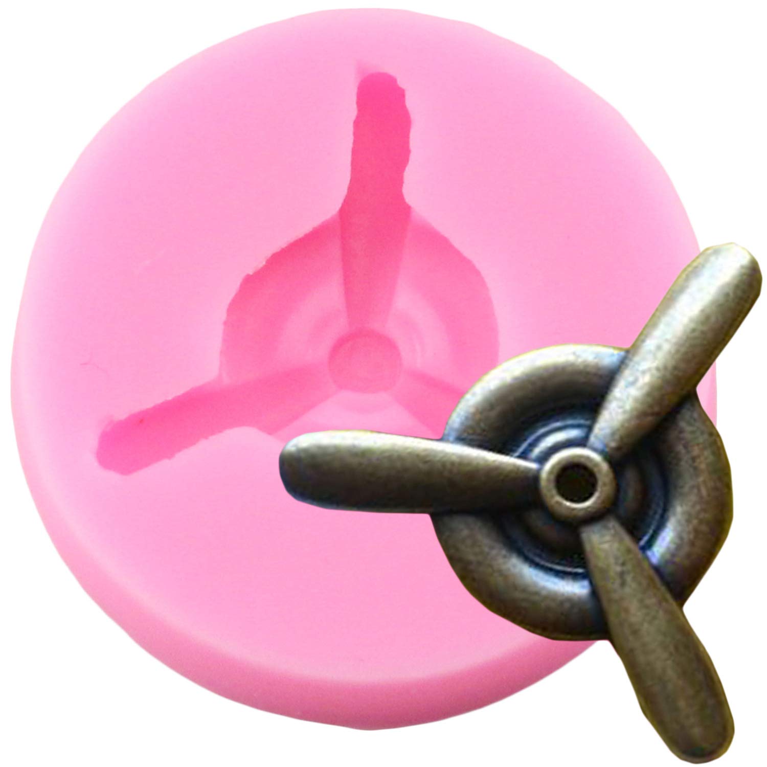 Airplane Propeller Silicone Mold for DIY Ice Cube Handmade Ice Cream ...