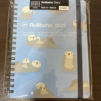 Amazon.co.jp: Rollbahn 2025 ダイアリー Lサイズ ラッコ BYEGOVFF : おもちゃ