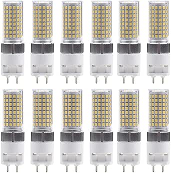 Vuenyrun 16W LED Corn Light Bulb, Cool White with lampshade G12 Base ...