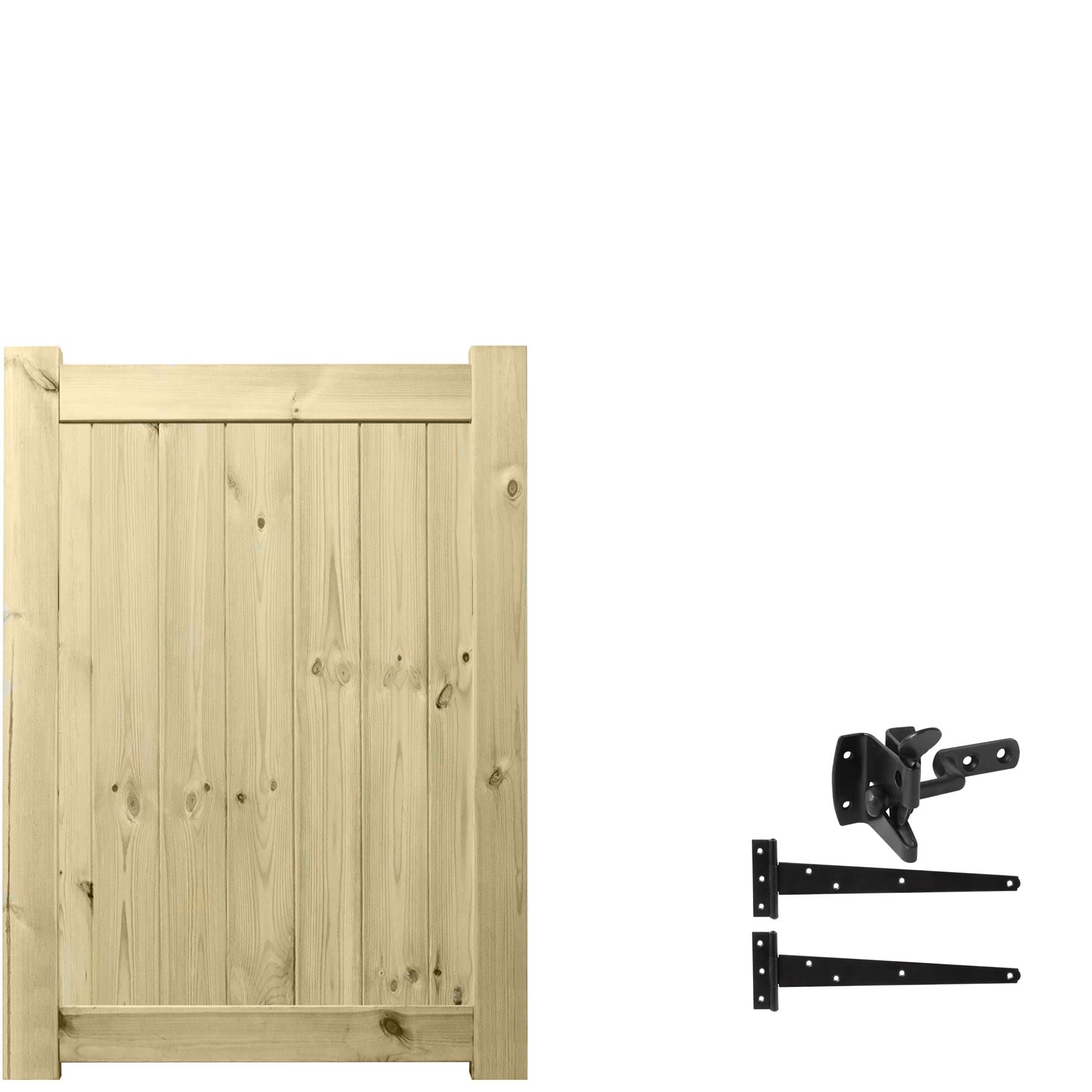 PGS Premier URBAN Range Tongue & Groove Wooden Garden Gate Pedestrian ...