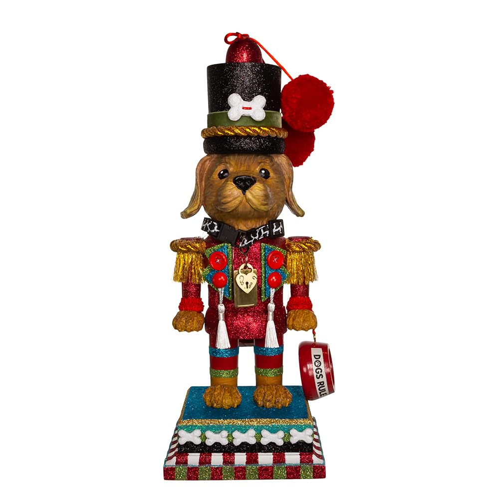 Amazon.com: Kurt Adler 15-Inch Hollywood Dogs Rule Nutcracker : Home ...