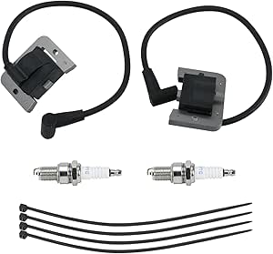 Amazon.com: Ignition Coil & Spark Plug 32-584-06-S for Kohler 7000 Series Lawn Mower Engines ...