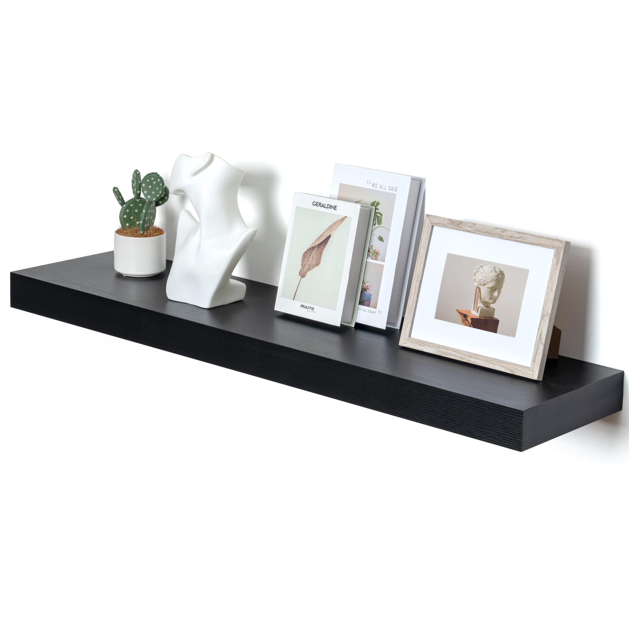 Amazon.com: FLYJOE 12'' Deep Floating Shelves, 48 Inch Large Floating ...