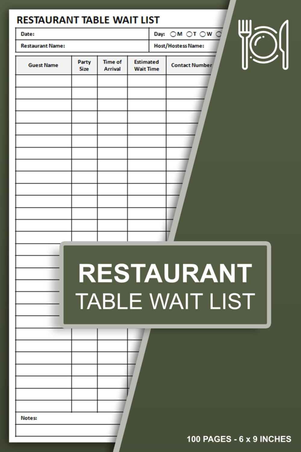 Restaurant Table Wait List: Restaurant Wait Seating Chart | Busy ...