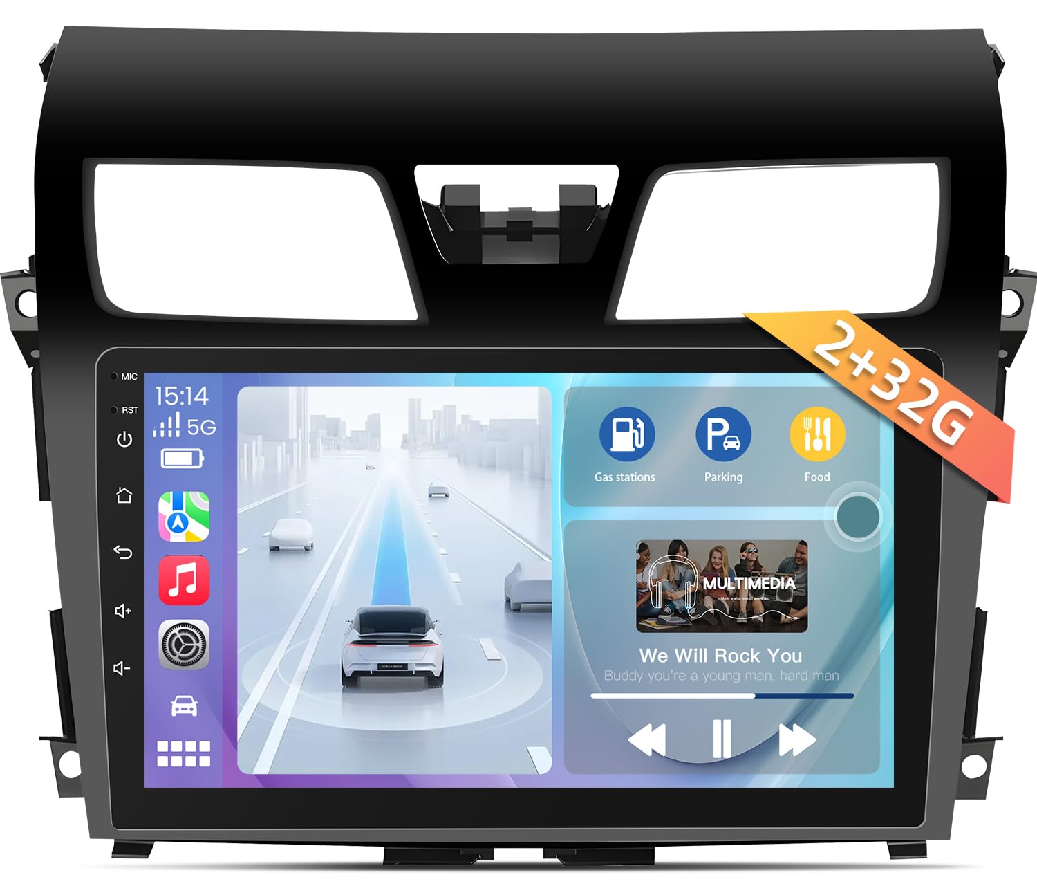 Amazon.com: Upgrade Andriod 12 Car Radio Stereo for Nissan Altima 2013 ...