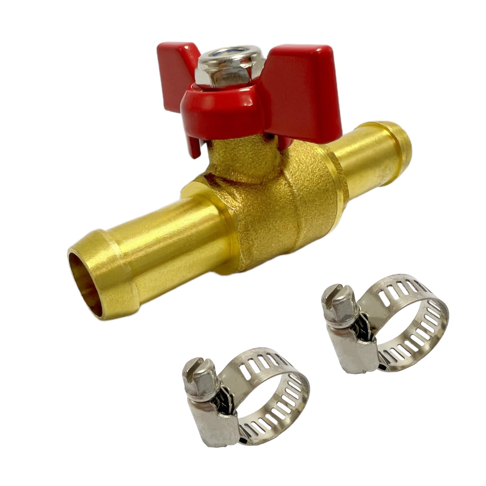 Amazon.com: Closmos 5/8" Barb PEX Valve, 16mm OD Brass Ball Valve with ...