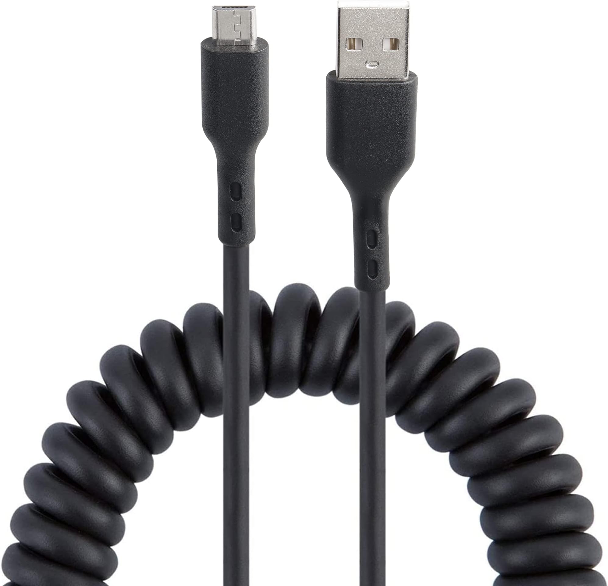 Amazon.com: BSHTU Mini USB Cable Spiral Coiled USB 2.0-A to Mini-B 5 ...