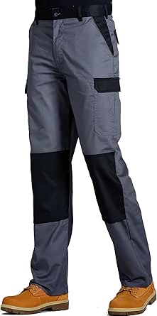 Endurance Ripstop Cargo Combat Tradesman Action Pants with Security Zip ...