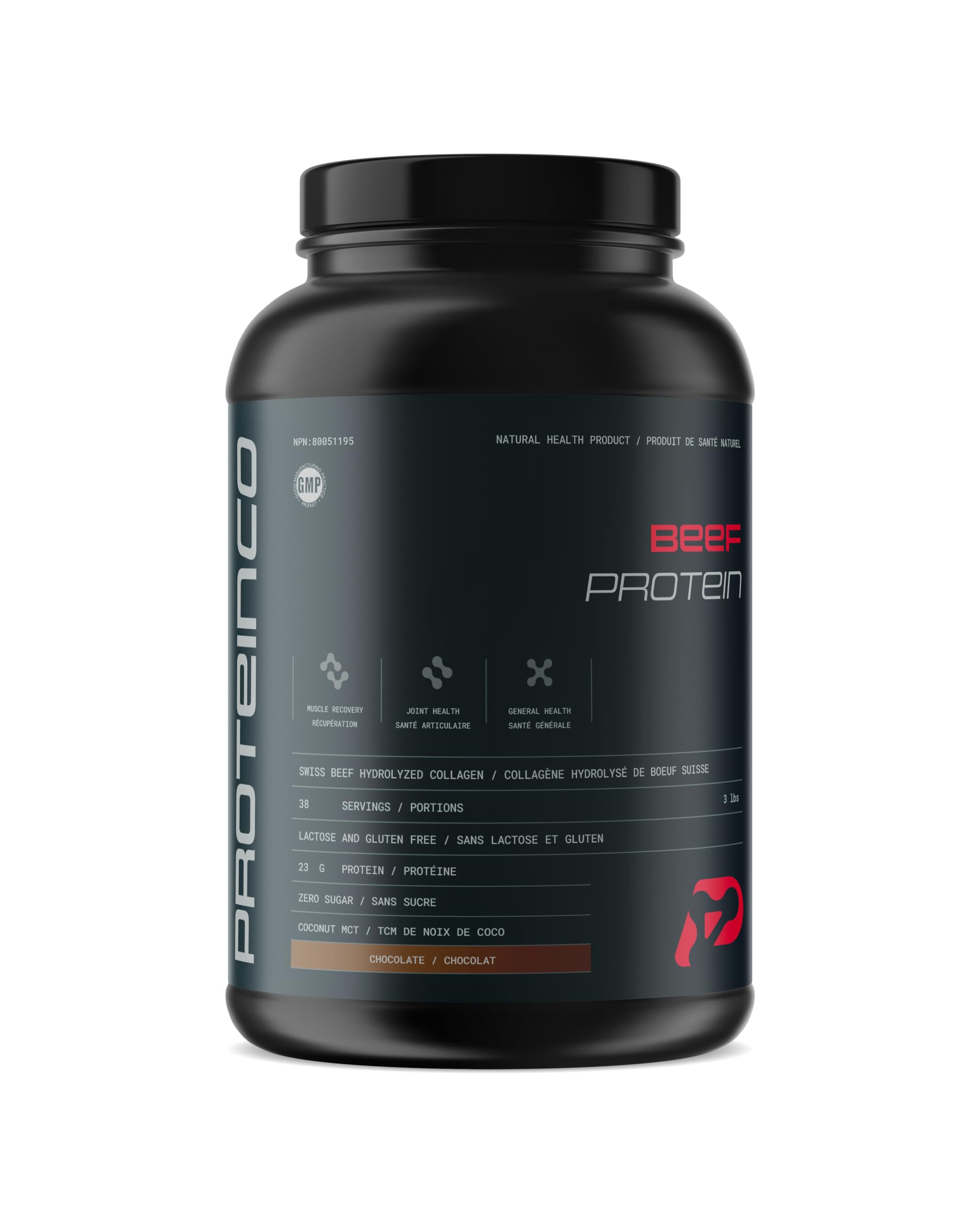 ProteinCo | Swiss Hydrolyzed Collagen | Grass-Fed Bovine | Lactose ...