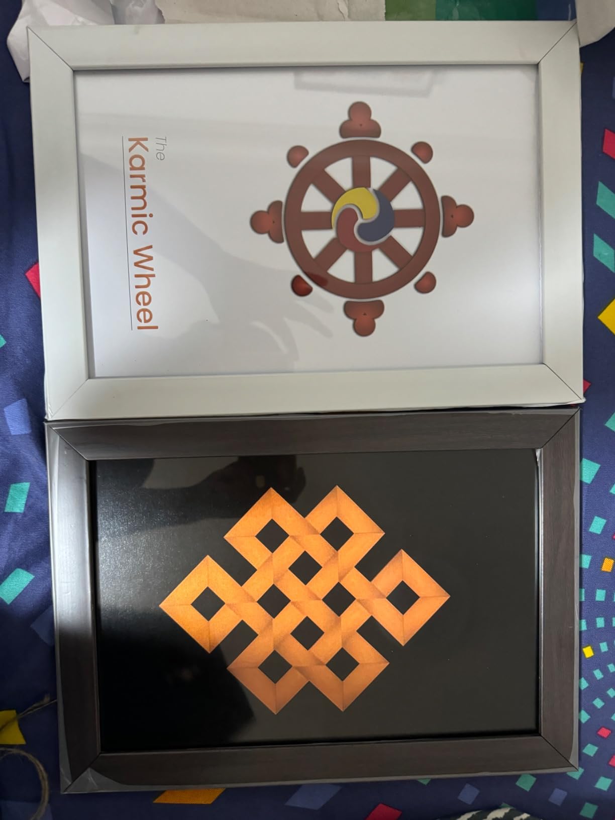 ORIGINAL VASTU SET | Aditya Gift Gallery / 1 karmic wheel with frame ...