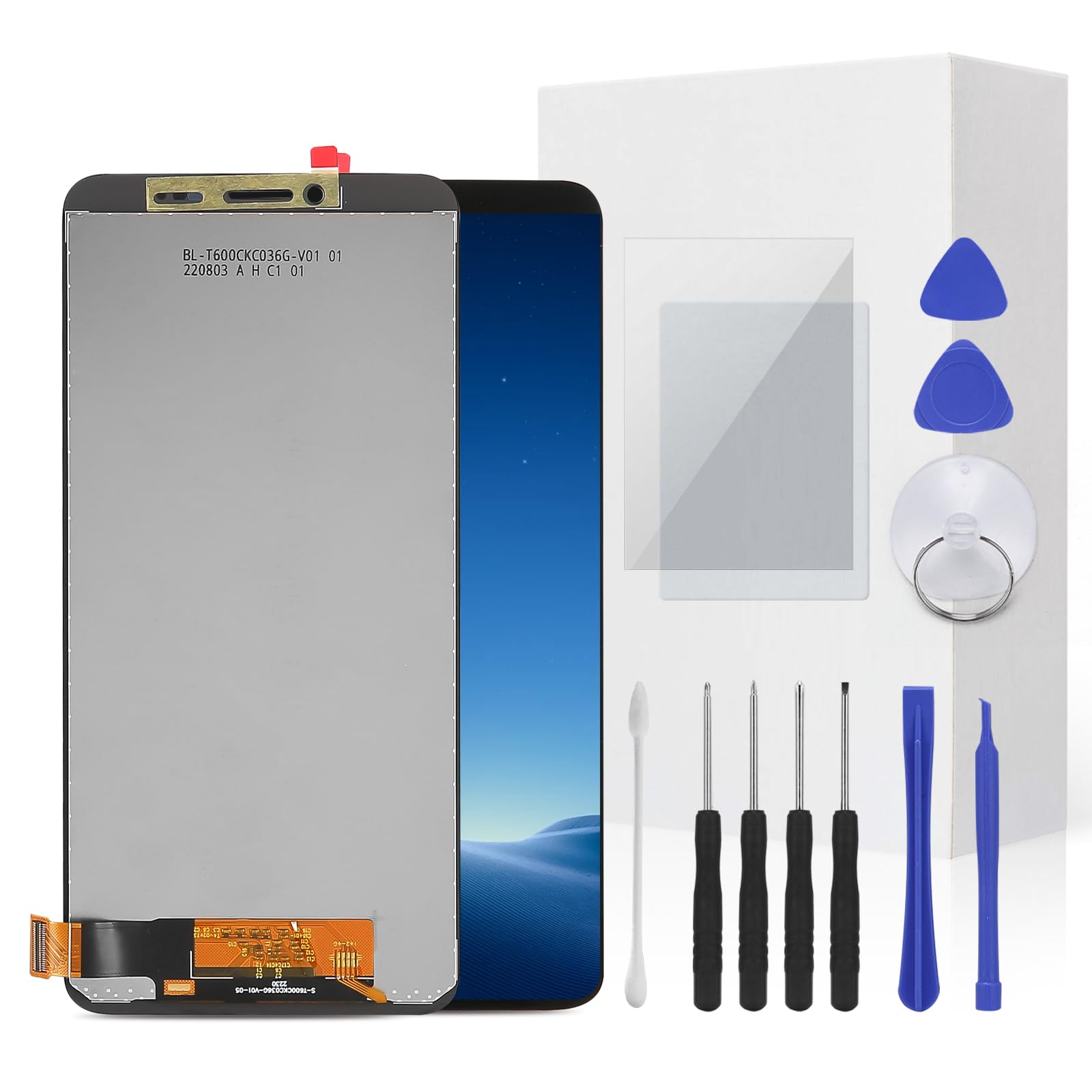 Amazon.com: JENCYFU for TCL ION X ION V T430W T430M T607DL Screen ...