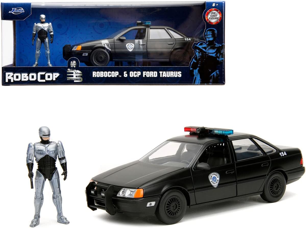 Amazon.co.jp: JADA TOYS 1/24 ロボコップ フォード トーラス フィギア付き aurus Figure 33743 ...