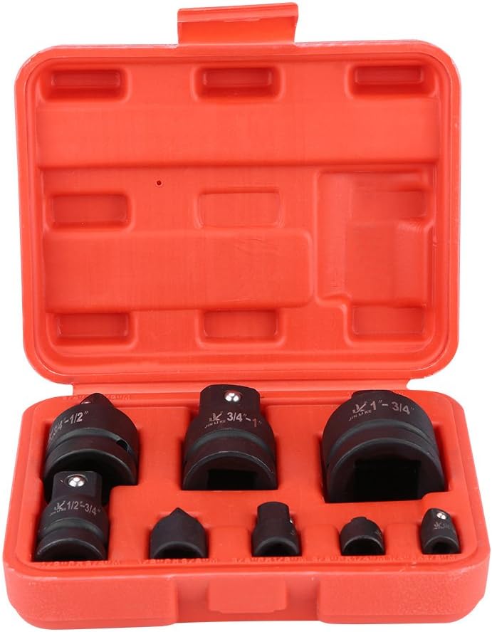 "8 Piece Impact Socket Adapter and Reducer Set, 8Pcs Heavy Duty Impact ...