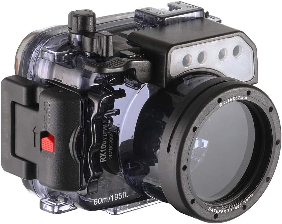 Amazon.com : PRO 60M Waterproof Underwater Housing Case for Sony RX100 ...
