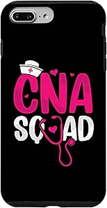 Amazon.com: iPhone 7 Plus/8 Plus CNA Nurse Squad Funny Matching ...