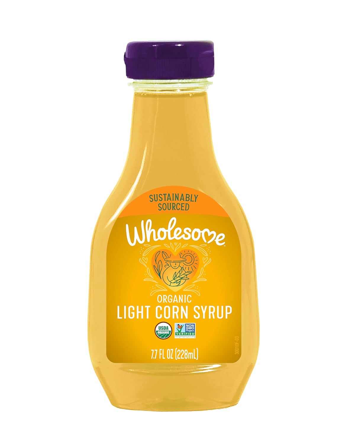 Amazon.com : Wholesome Sweeteners 7.7-Ounce Organic Light Corn Syrup ...