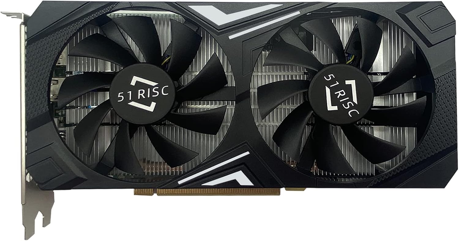51RISC GeForce GTX 1660 Super Tarjeta gráfica, 6GB GDDR6 192bit Tarjeta ...