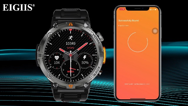 Watch How to connect the EIGIIS KE3 smartwatch to your phone? on Amazon ...
