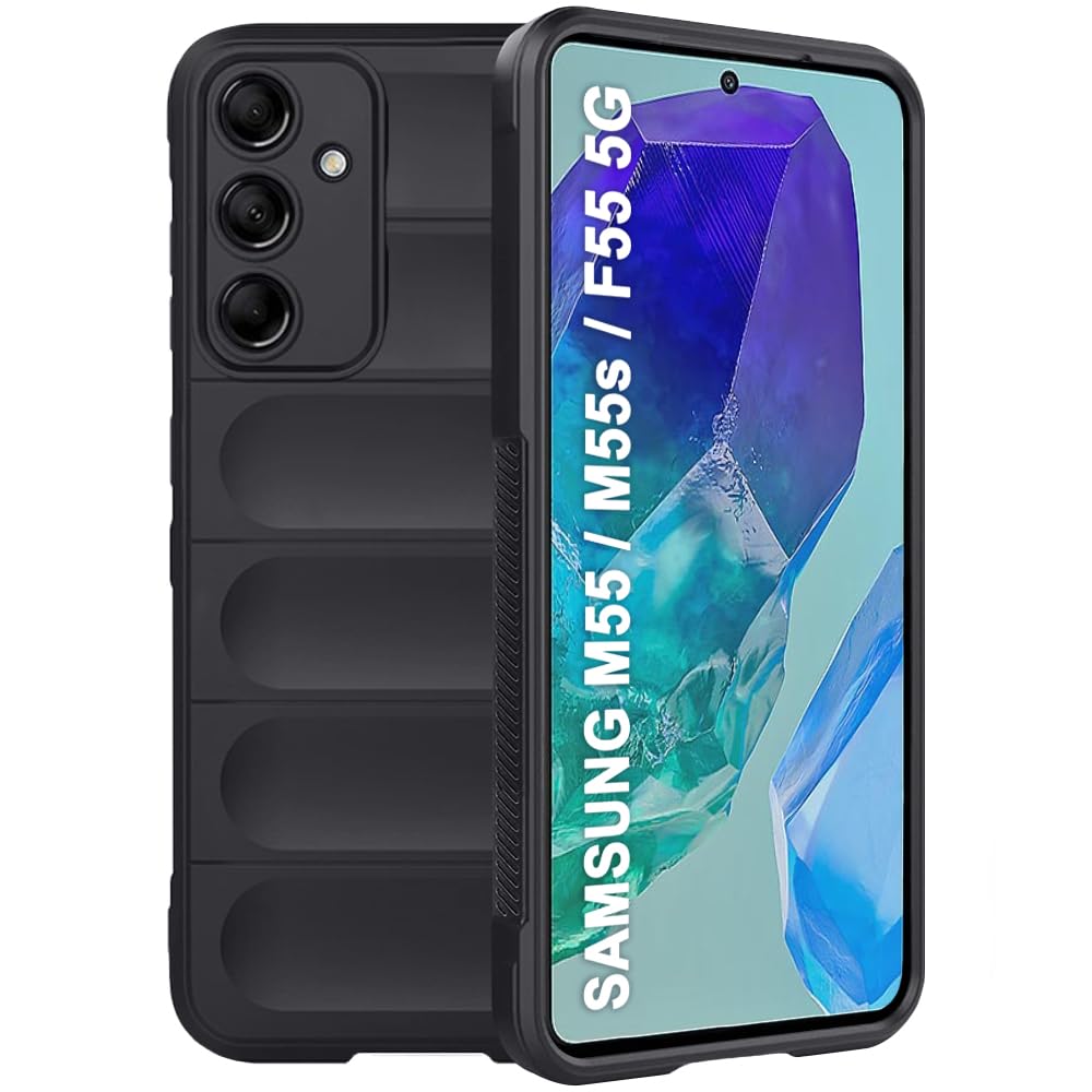 TheGiftKart Liquid Silicon Back Cover Case for Samsung Galaxy M55 ...