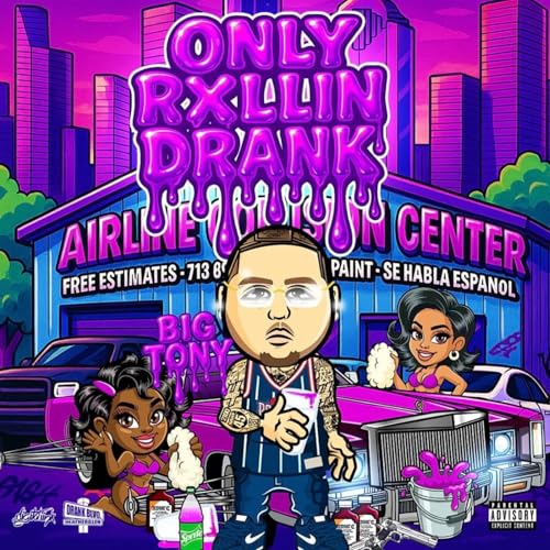 Play Only Rxllin Drank by Big Tony on Amazon Music