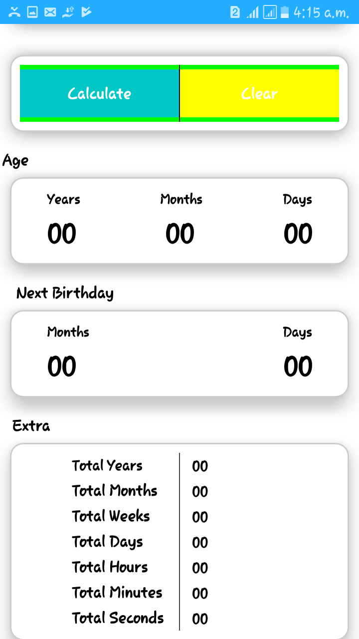 Age Calculator - App on Amazon Appstore