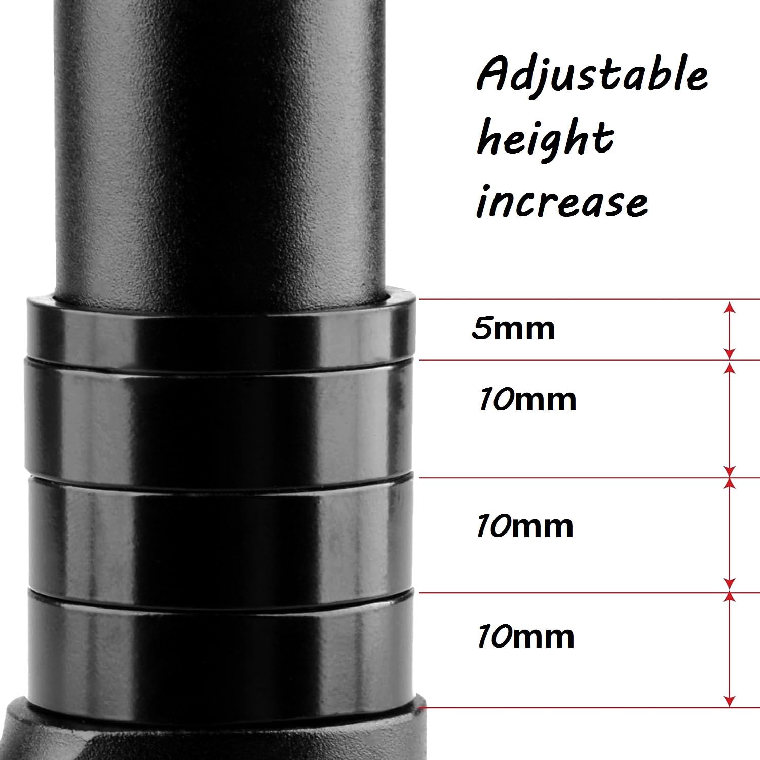 Snapklik.com : Fat-Cat Bike Handlebar Riser Bicycle Fork Stem Raiser ...