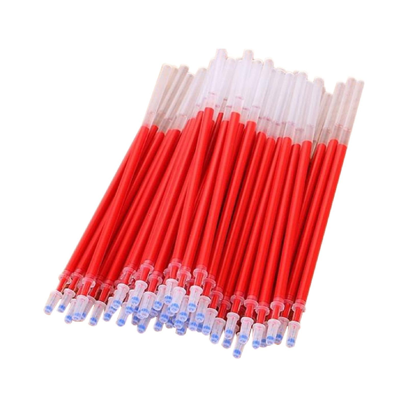 Amazon.com : 20Pcs Red Gel Pen Refills Wear-Resistant Super-Smooth ...