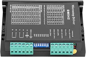 Hilitand Stepper Motor Driver, Digital Microstep Driver, DM542 Digital Stepper Motor Controller ...