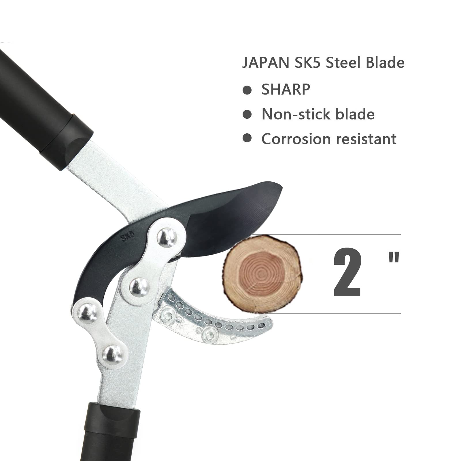 Snapklik.com : Loppers Heavy Duty Branch Cutter, Tree Clippers
