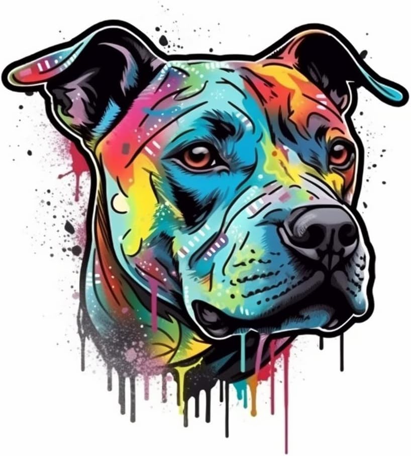 Amazon.com - Pitbull Soul Dog Lovers Gift Sticker Bumper Sticker Vinyl ...