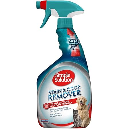 Amazon.com: Simple Solution Cat Extreme Pet Stain and Odor Remover ...
