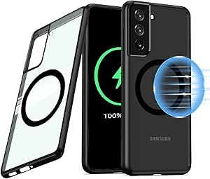 Amazon.com: Guizzcg for Samsung Galaxy S21 Plus/S21+ Magnetic Case (6.7-inch) [Compatible with ...